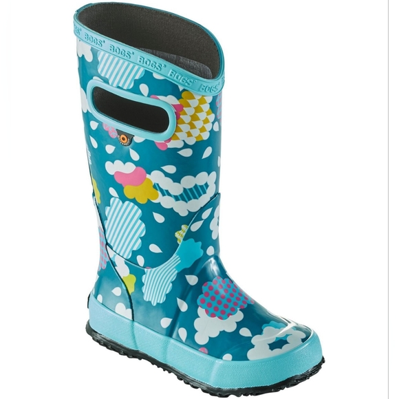 Bogs | Shoes | Youth Kids Bogs Rain Boots Clouds Size 4 | Poshmark